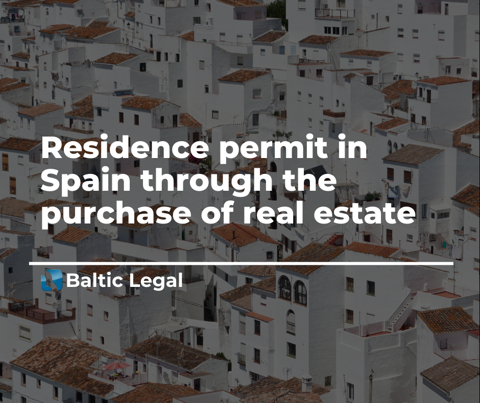 How to get a residence permit in Spain through the purchase of real ...